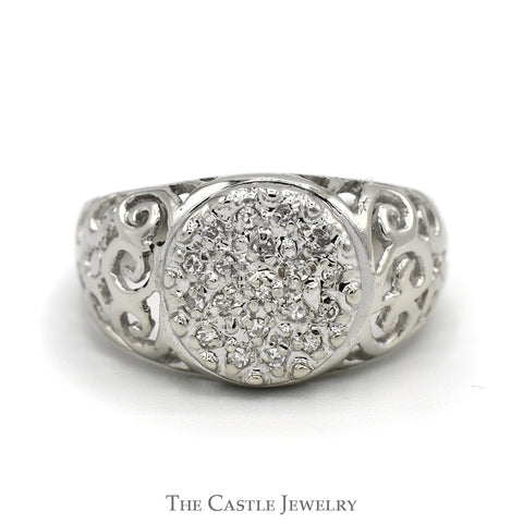 Kentucky Cluster Rings | The Castle Jewelry