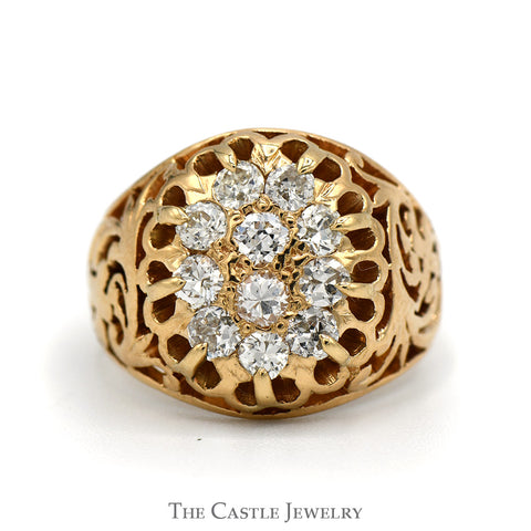 Kentucky Cluster Rings | The Castle Jewelry