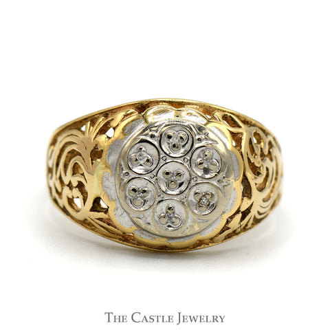 Kentucky Cluster Rings | The Castle Jewelry