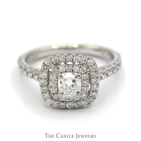 Cushion Cut Diamond Engagement Rings – The Castle Jewelry