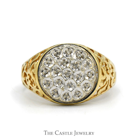Kentucky Cluster Rings | The Castle Jewelry