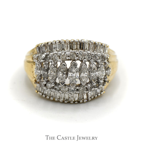 Diamond Cluster Rings – The Castle Jewelry