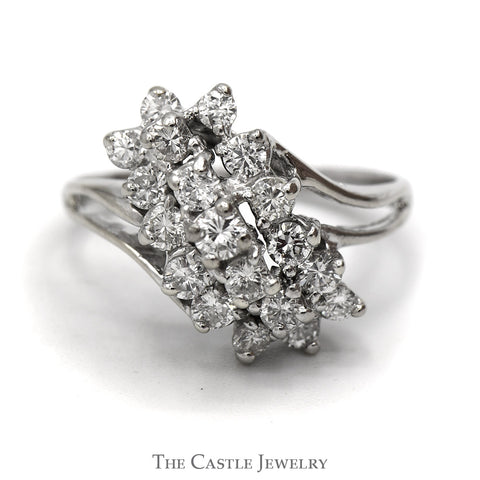 Waterfall Cluster Rings – The Castle Jewelry