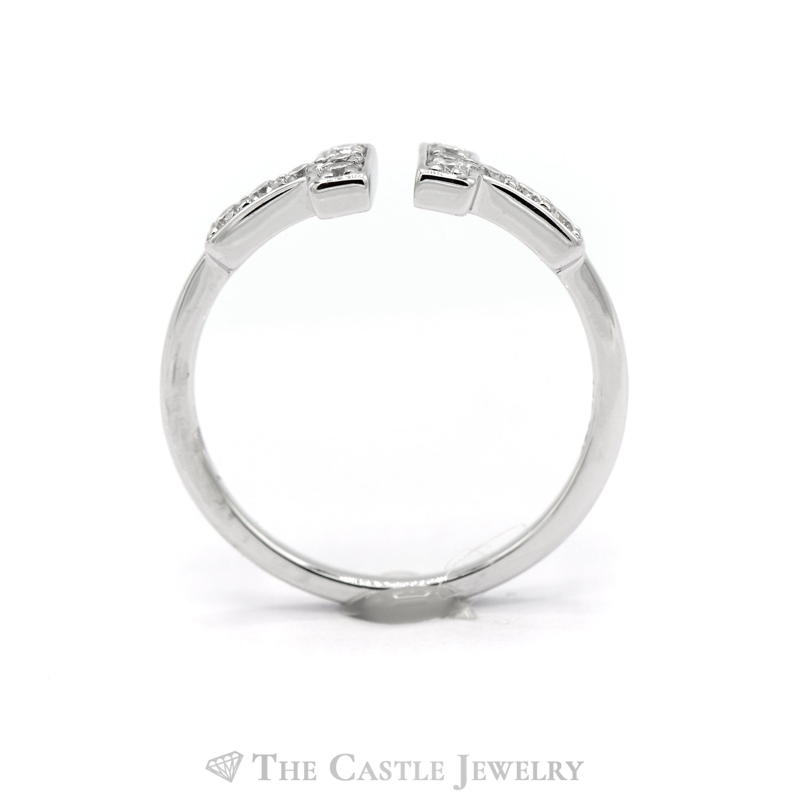 Double T Design Diamond Ring in 14KT – The Castle Jewelry